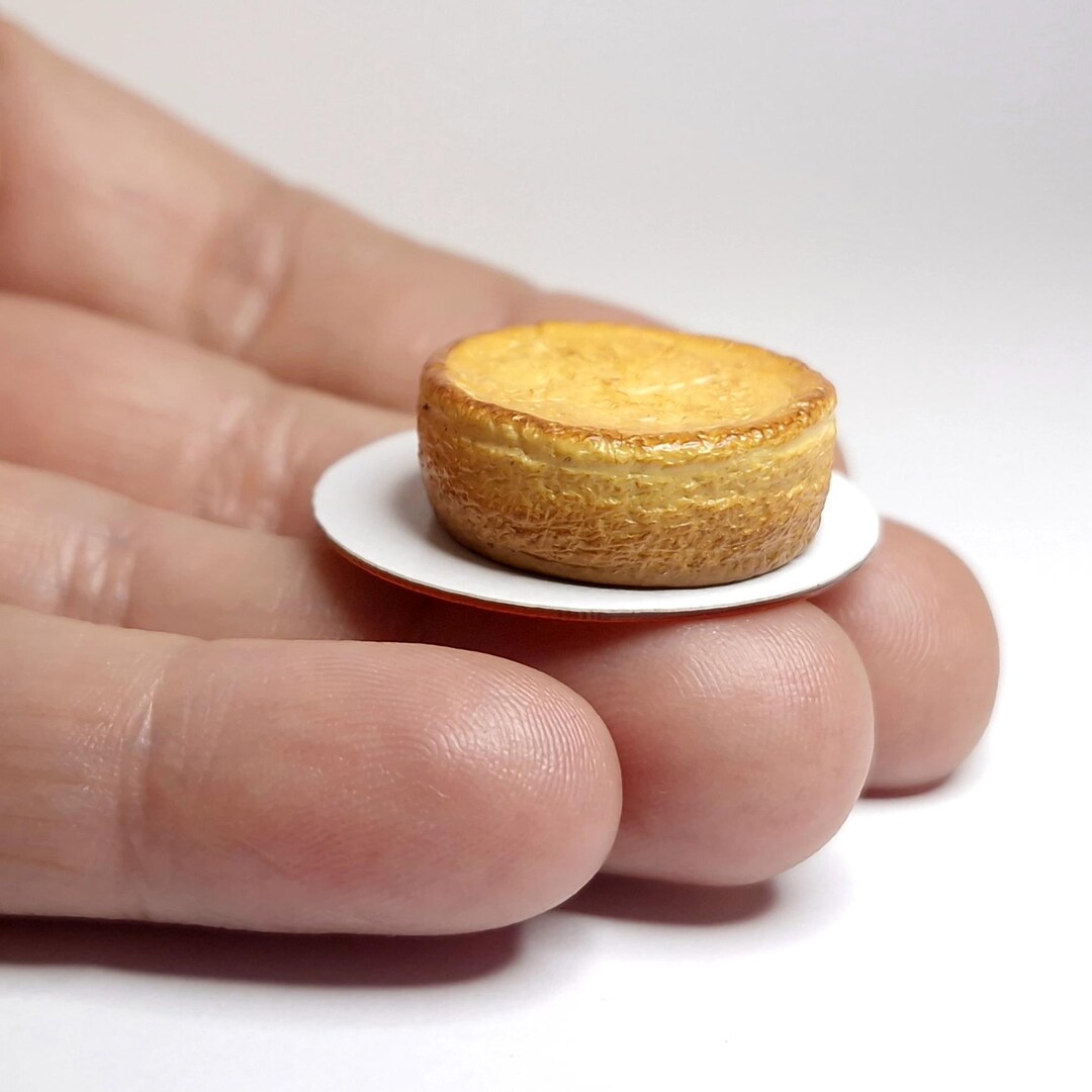 Miniature Cheesecake - 1:12 Scale, New York Style, Realistic Dollhouse ...