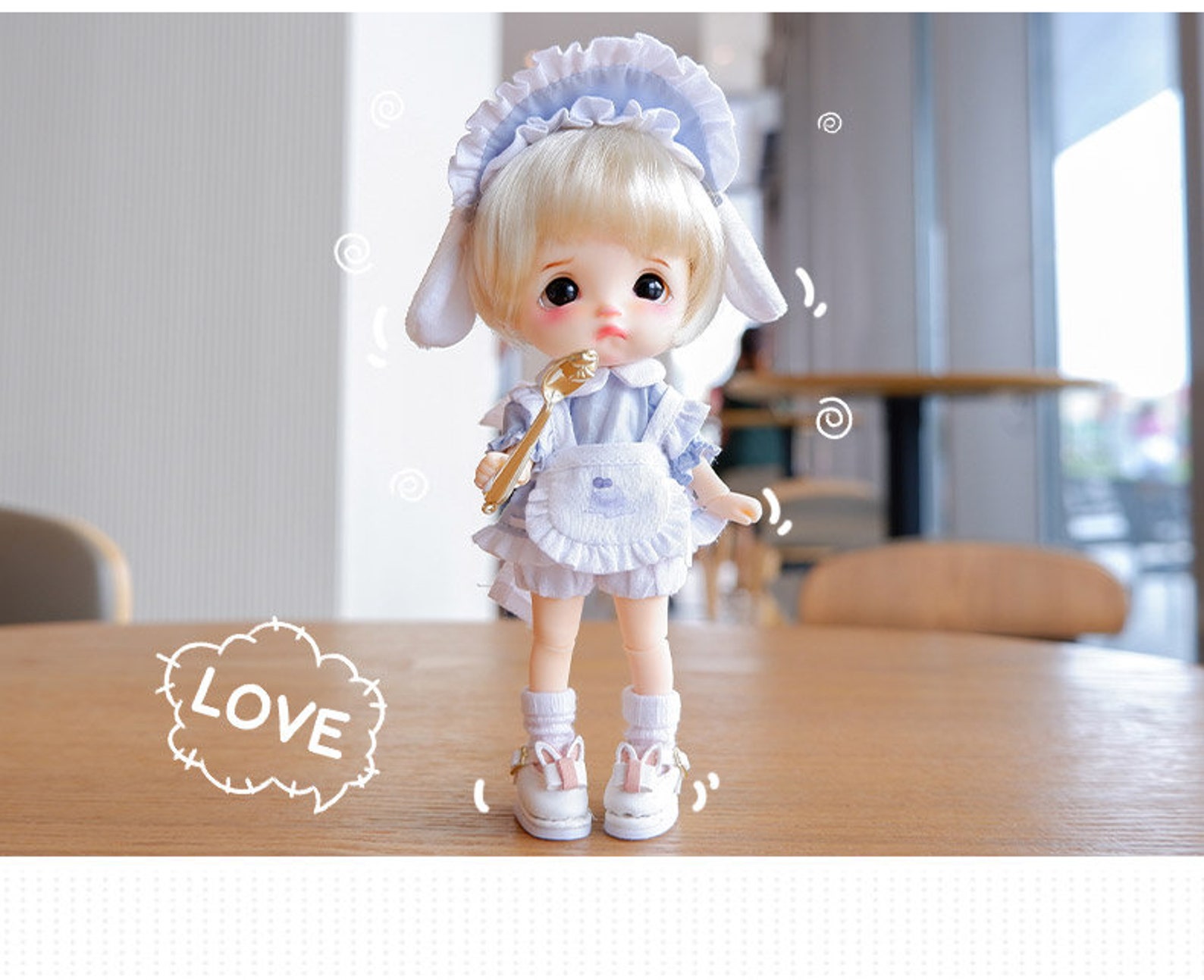 Maid Cook Food Set Nendoroid Clothes Obitsu11 1/12BJD Clothes - Etsy UK