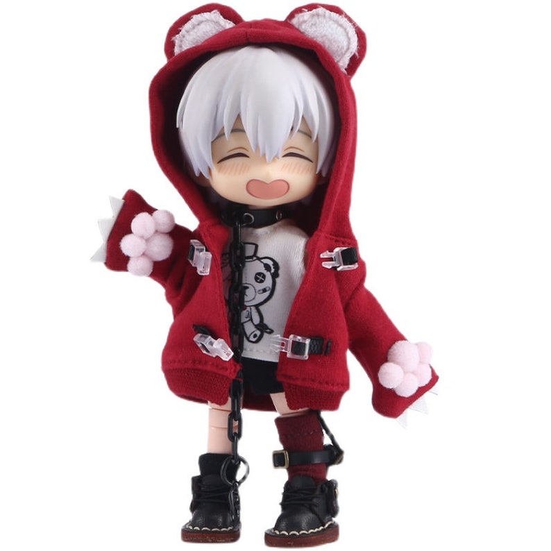 Nendoroid Clothes Obitsu11 Clothes Bear Clothes Bright Silver - Etsy