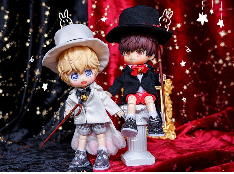 Nendoroid Clothes Obitsu11 Clothes 1/12 BJD Doll Magic Cat - Etsy