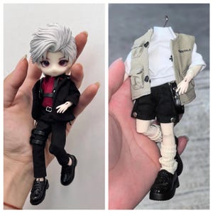 Baby Bell 2.0 Doll 1/12 Bjd Body Obitsu Nendoroid Replacement Body ...