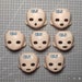 Pure White Face Nendoroid Eye Opening Panel Ob11 Eye Opening Blank Face ...
