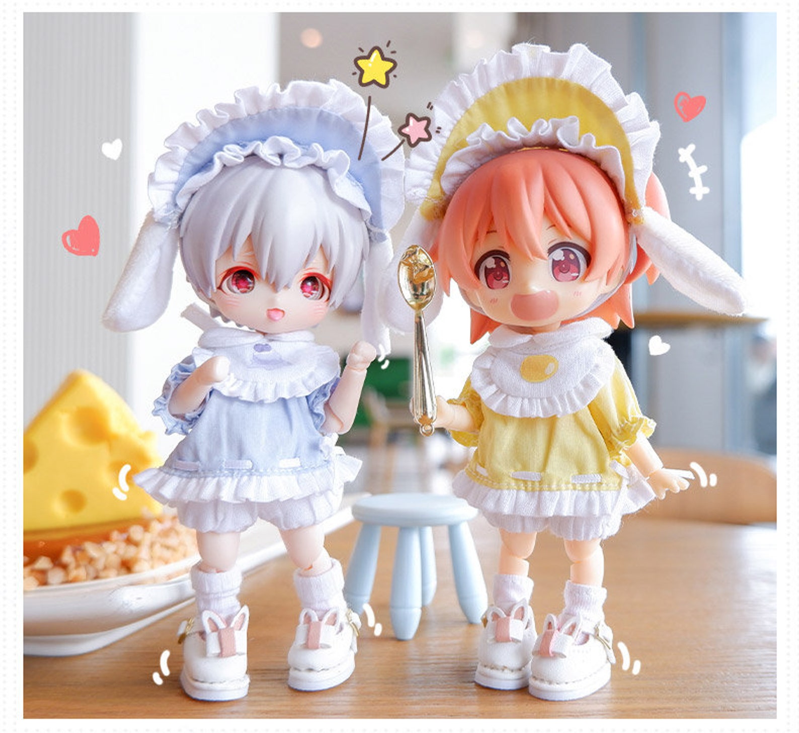 Maid Cook Food Set Nendoroid Clothes Obitsu11 1/12BJD Clothes - Etsy UK