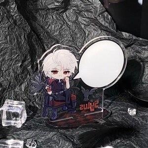 Love and Deepspace Sylus Cartoon Acrylic Standee シン、진운 Standee Sylus ...