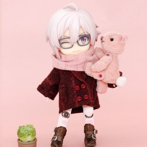 Nendoroid Clothes Suit Woolen Coat Beret Hat Obitsu11 Clothes - Etsy