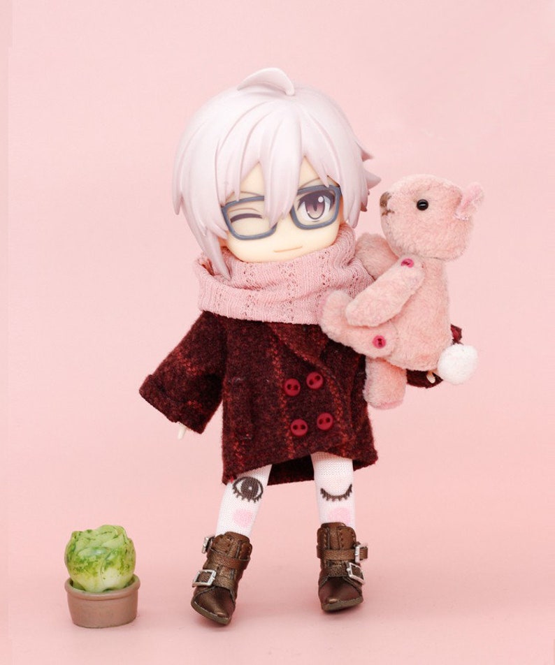 Nendoroid Clothes Suit Woolen Coat Beret Hat Obitsu11 Clothes | Etsy