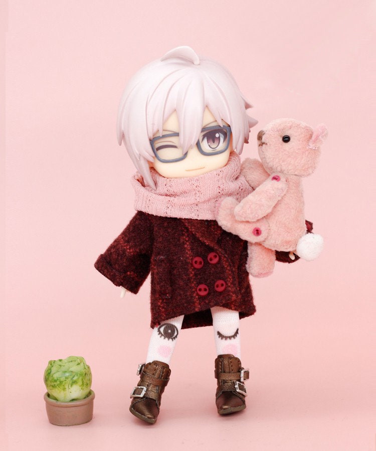 Nendoroid Clothes Suit Woolen Coat Beret Hat Obitsu11 Clothes | Etsy UK