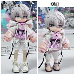 Baby Bell 2.0 Doll 1/12 Bjd Body Obitsu Nendoroid Replacement Body ...