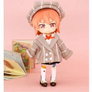 Nendoroid Clothes Suit Woolen Coat Beret Hat Obitsu11 Clothes - Etsy