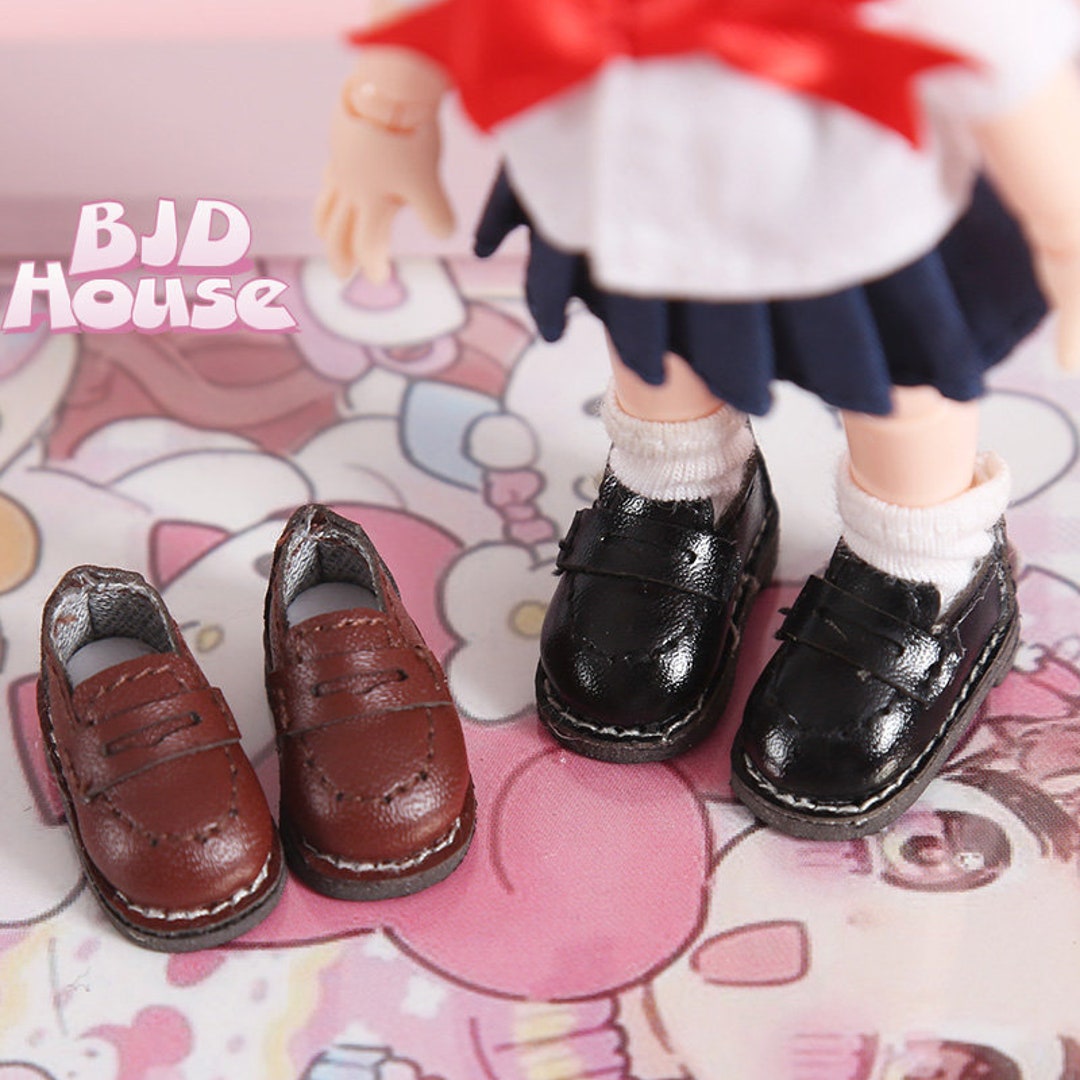 2 Colors Obitsu 11, OB11 Shoes 1/12 Bjd Cu-poche Shoes Leather Shoes - Etsy