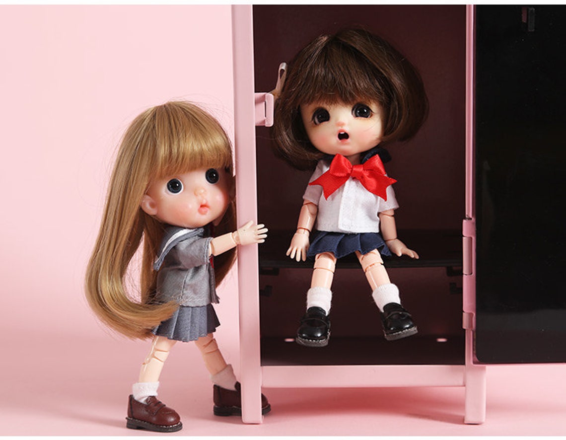 2 Colors Obitsu 11 OB11 Shoes 1/12 Bjd Cu-poche Shoes Leather | Etsy