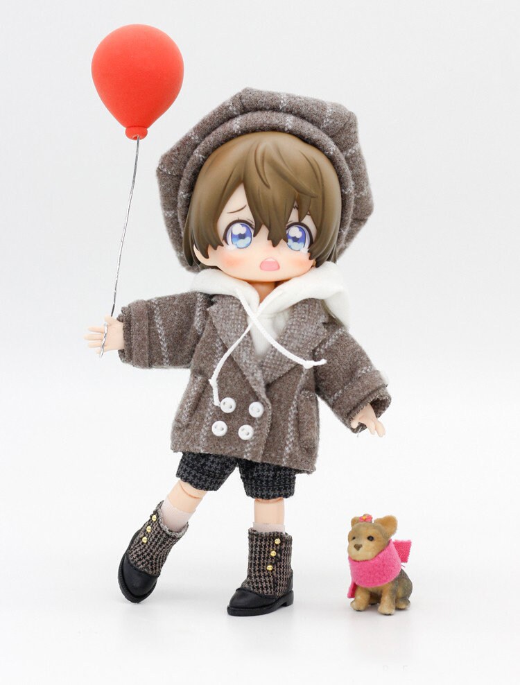 Nendoroid clothes suit Woolen coat beret hat obitsu11 clothes | Etsy