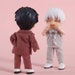 6pcs Obitsu11 Dolls Clothes 3 Colors Suit for OB11, Obitsu11 ,1/12 BJD ...