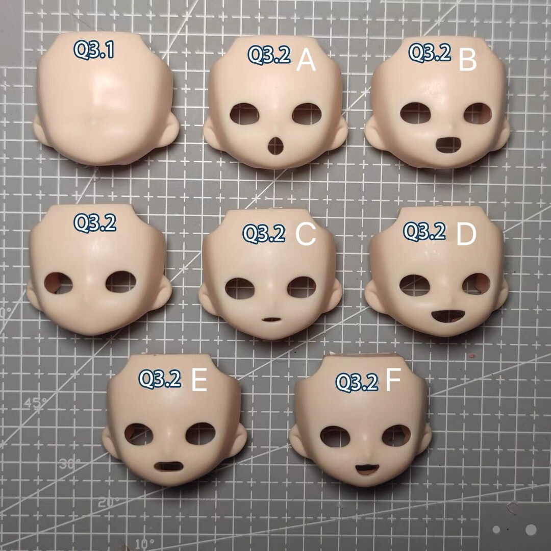 Pure White Face Nendoroid Eye Opening Panel Ob11 Eye Opening Blank Face ...