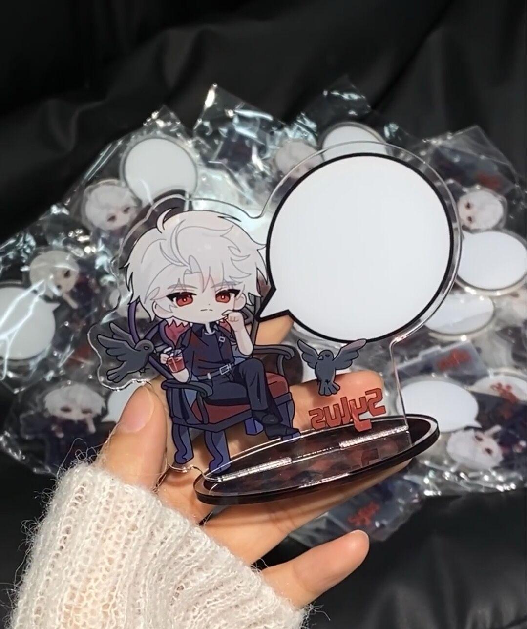 Love and Deepspace Sylus Cartoon Acrylic Standee シン、진운 Standee Sylus ...