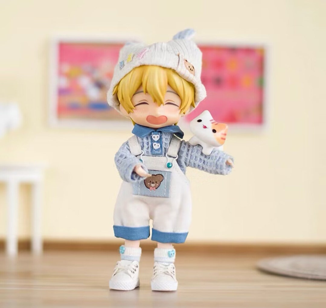 Nendoroid Ob11 Doll Clothes Cute Bear Four-piece Set 12 Points Bjd Baby ...