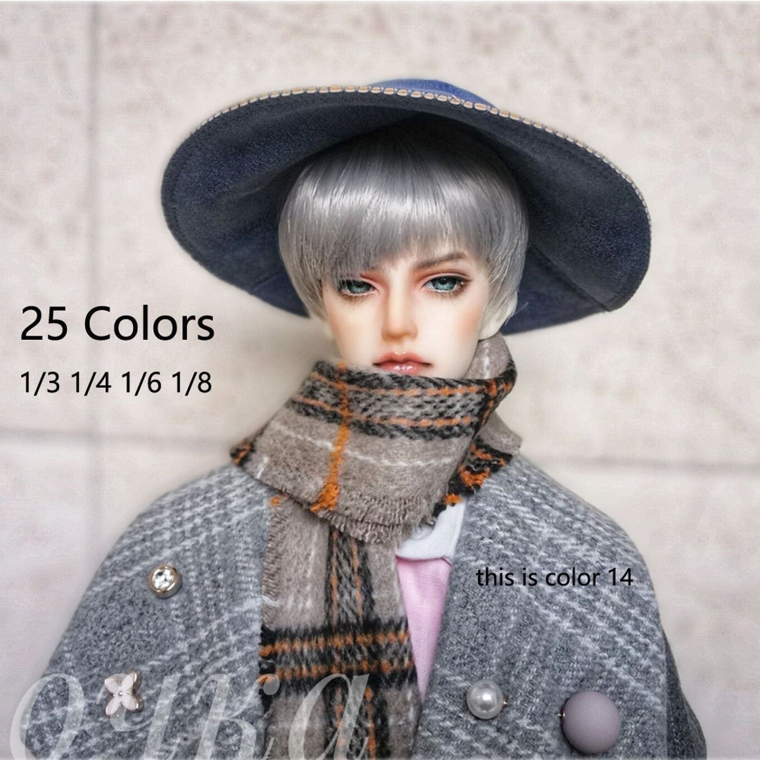 BJD Wig 25 Colors to Choose From 1/3 1/4 1/6 1/8 Fashion Short Hair SD ...