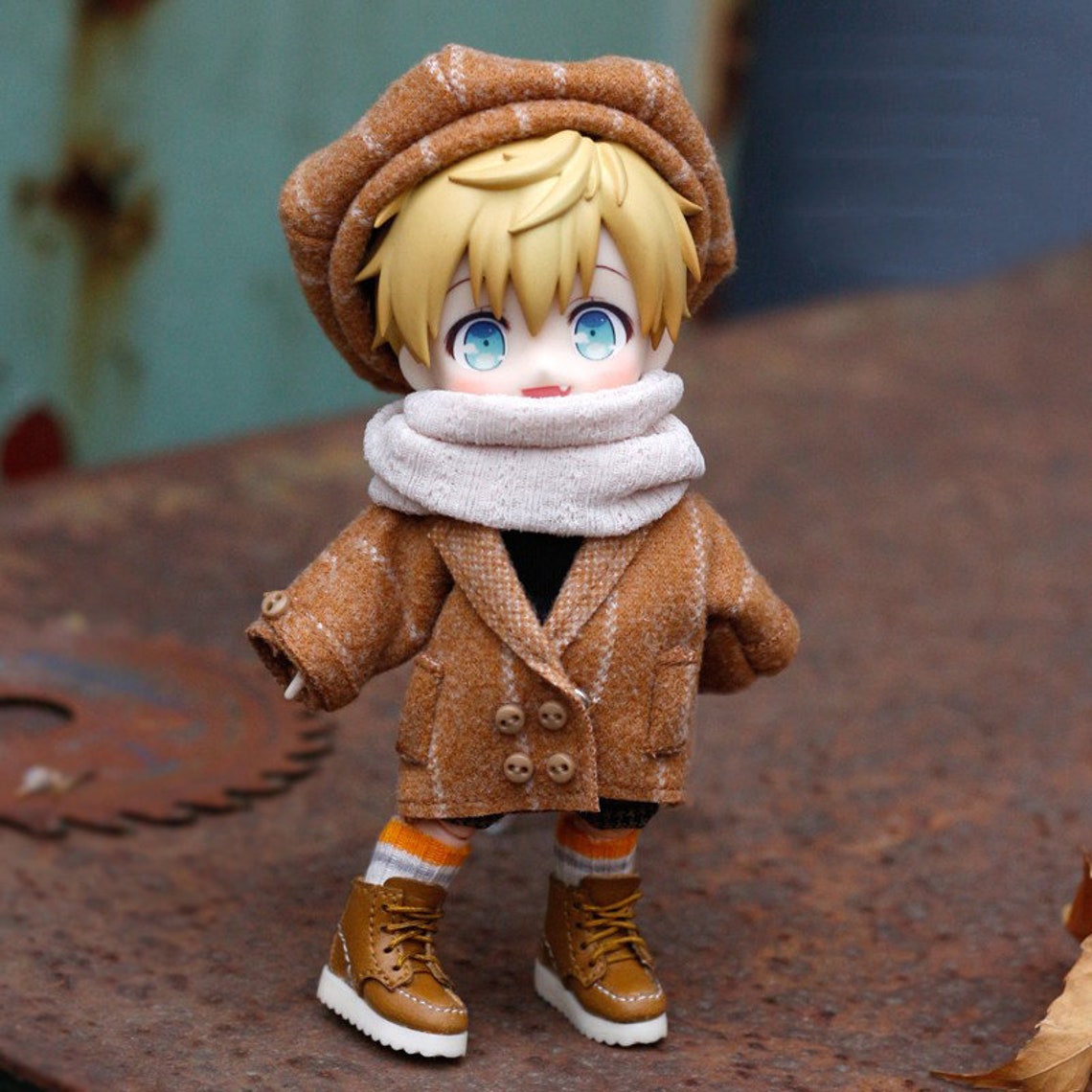 Nendoroid Clothes Suit Woolen Coat Beret Hat Obitsu11 Clothes - Etsy UK