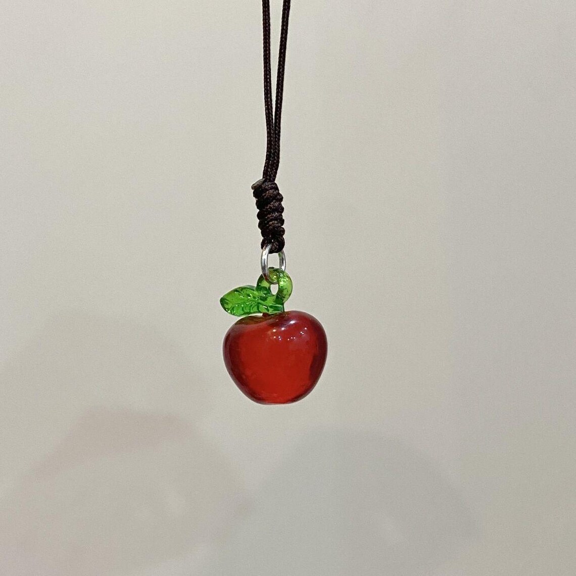 Cute Caleb Red Apple Phone Charm Game Love and Deepspace Apple Phone ...