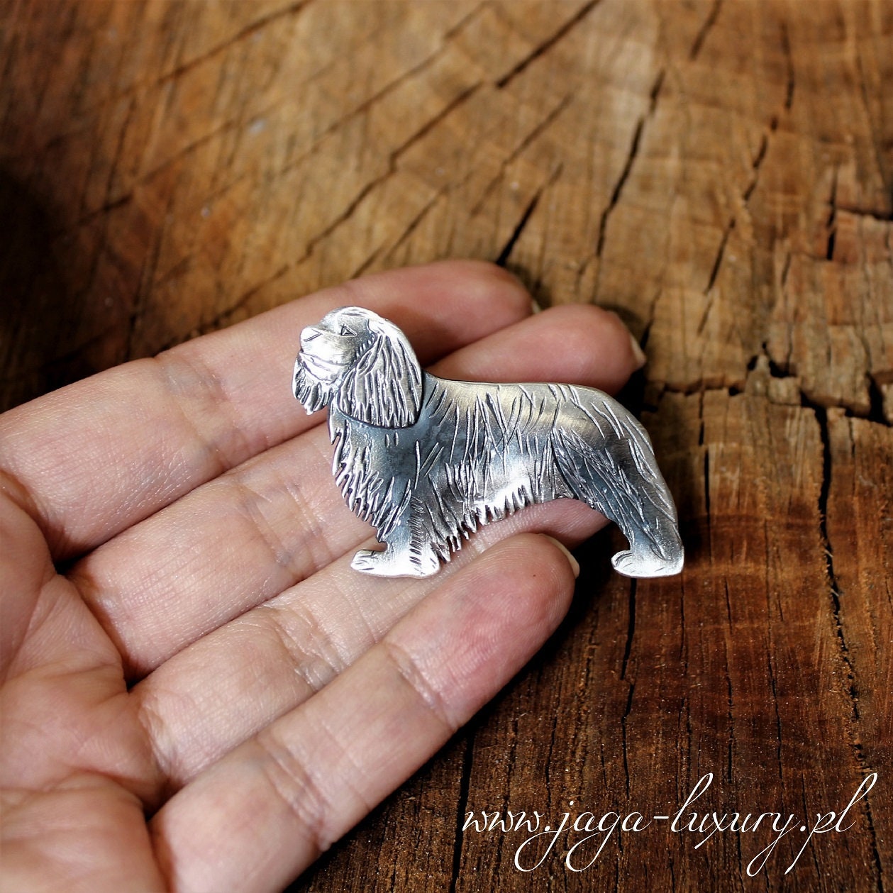 Cavalier King Charles Spaniel Brooch. Brooch With Cavalier King Charles ...