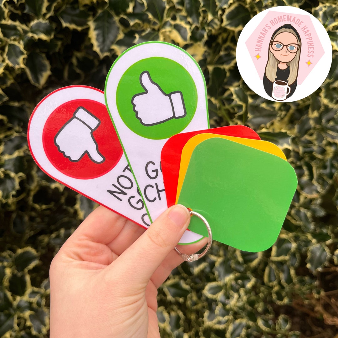 Traffic Light and Good Choice, Not a Good Choice Cards Autism ADHD ...