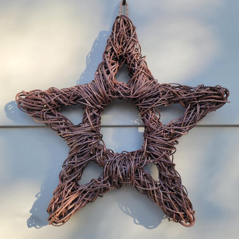 Grapevine Star - Etsy