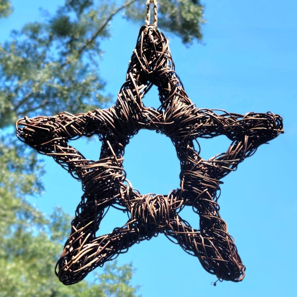 Grapevine Star - Etsy