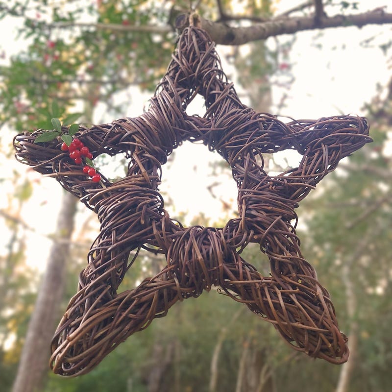Grapevine Star - Etsy