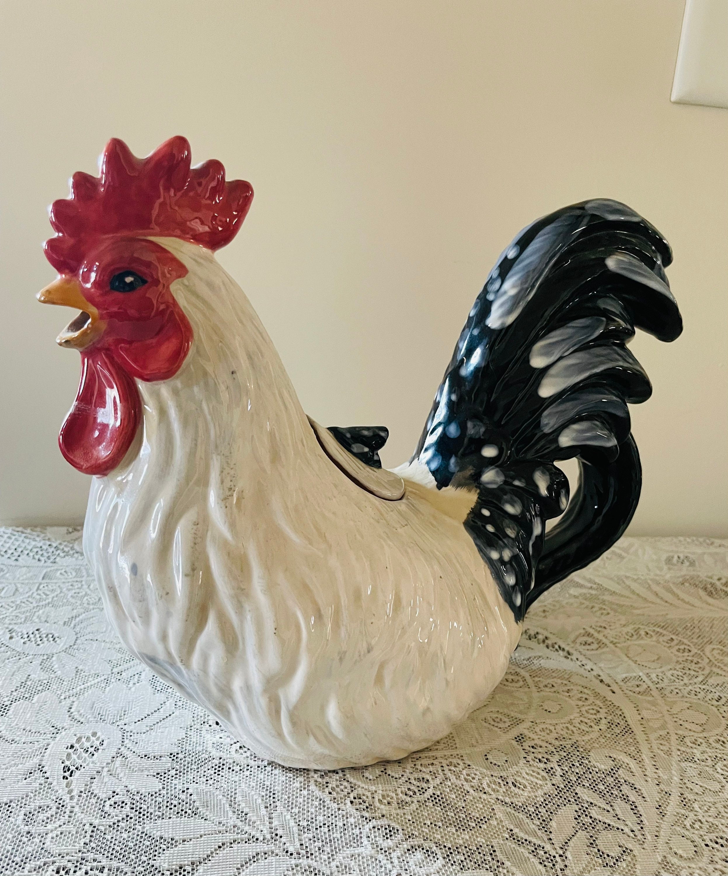 Kitchen & Dining Vintage Villeroy Boch Rooster Tea Pot Vintage Rooster ...
