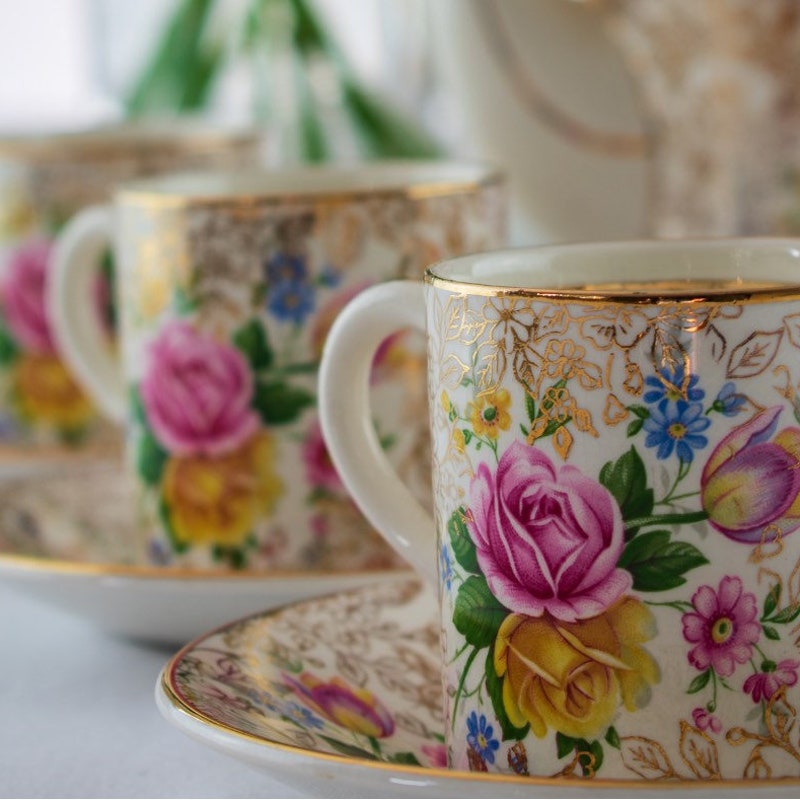 Mismatch Espresso Cup Set - Etsy