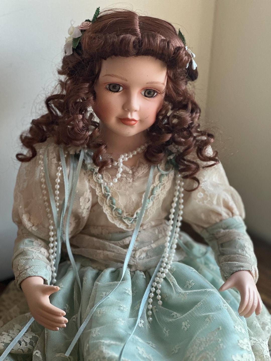 Vintage Court of Dolls Porcelain Doll Rare Limited Edition 615 of 2500 ...