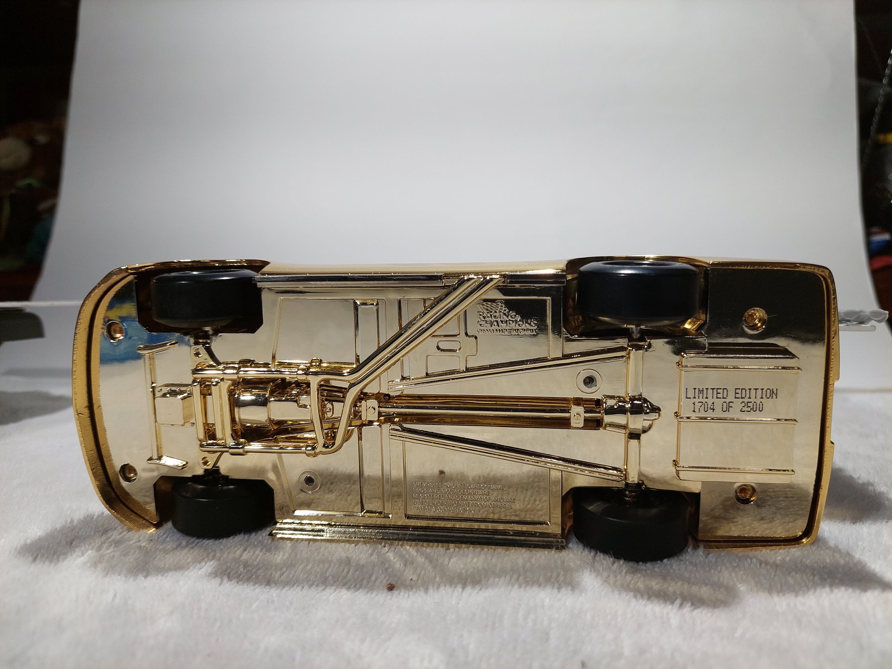 24K Gold Plated Racing Champions 1:24 Scale NASCAR #63 Tracy Leslie - Etsy