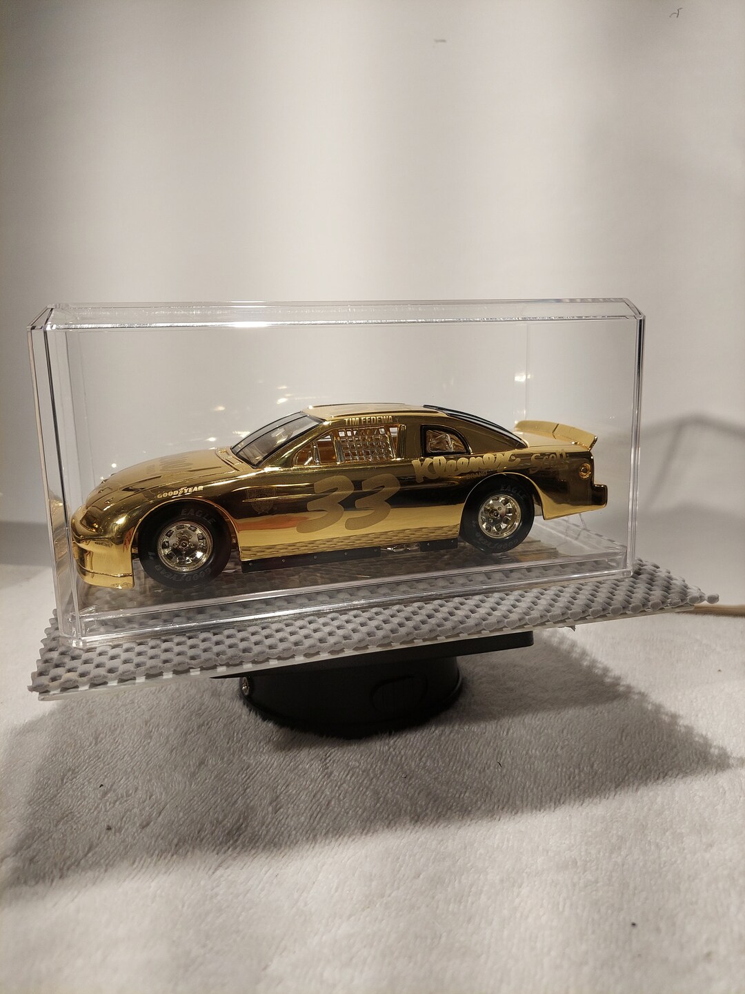 24K Gold Plated Racing Champions 1:24 Scale NASCAR 33 Tim Fedewa - Etsy