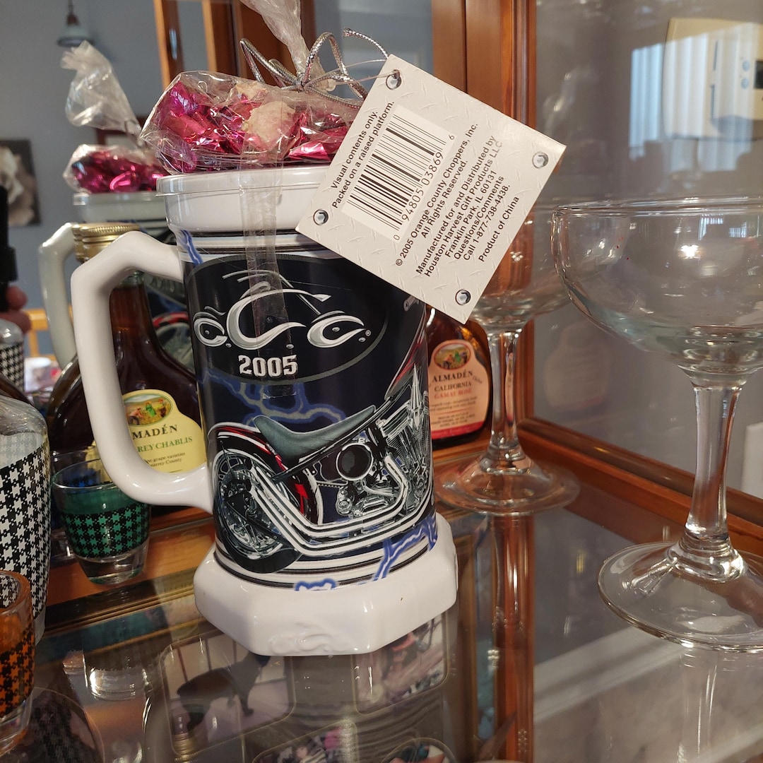 2005 OCC Beer Stein: Orange County Chopper Motorcycle Mug, Sealed - Etsy
