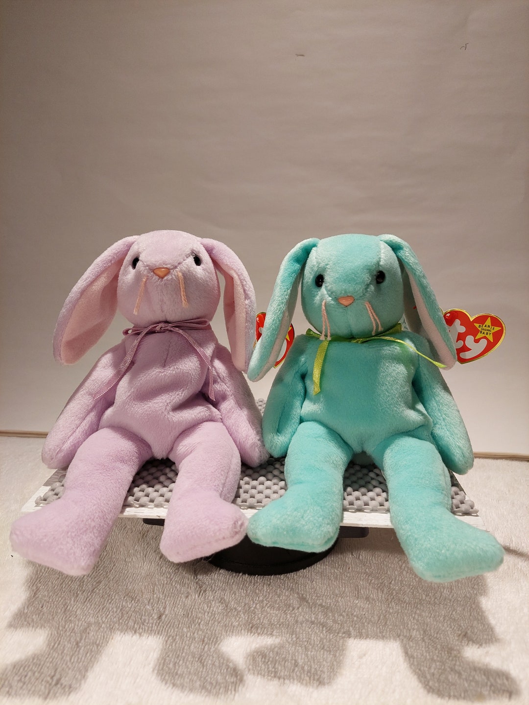 TY Floppity and TY Hippity All Tags Are in Place Both Dated 1996 for ...