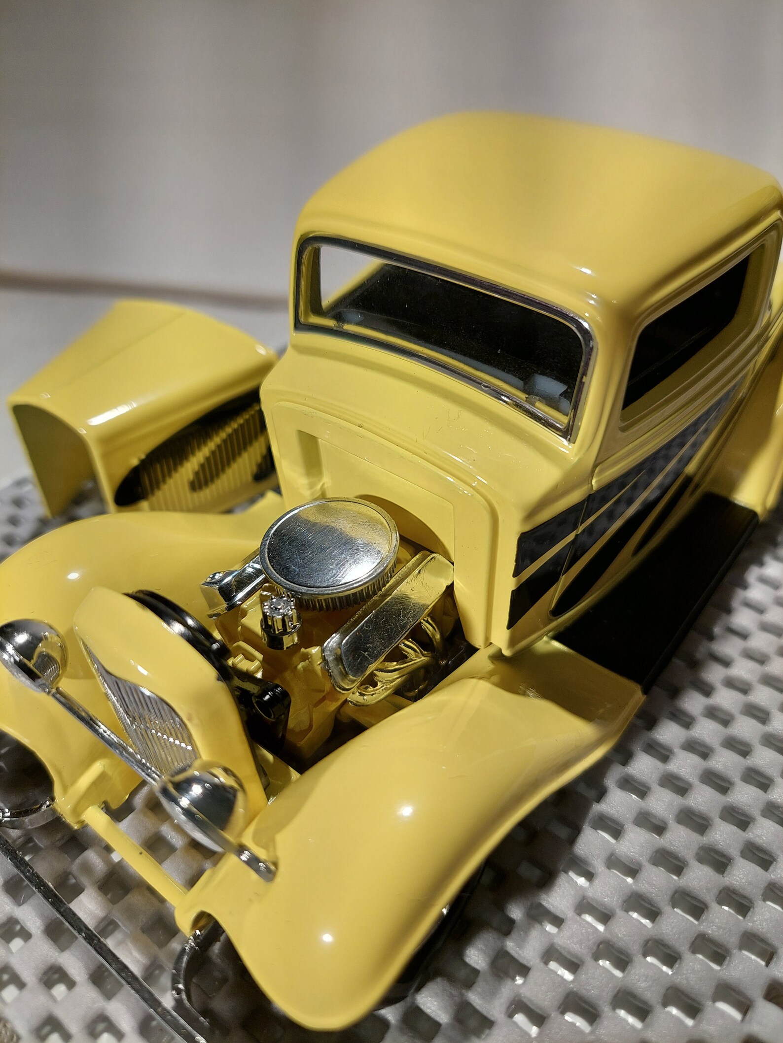 Racing Champions Hot Rod Series 1932 Ford 3 Window Coupe Yellow With Black Graphics - Etsy