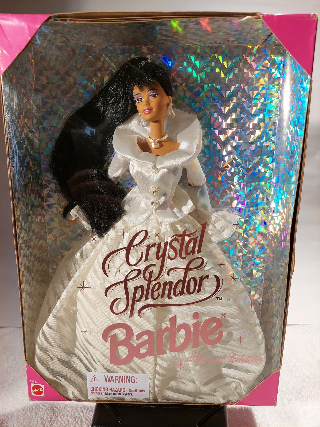 Crystal Splendor Barbie NRFB Mattel # 15137 - Etsy