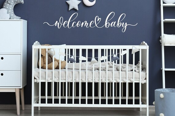 Welcome Baby Nursery Room Wall Decal Free Shipping | Etsy