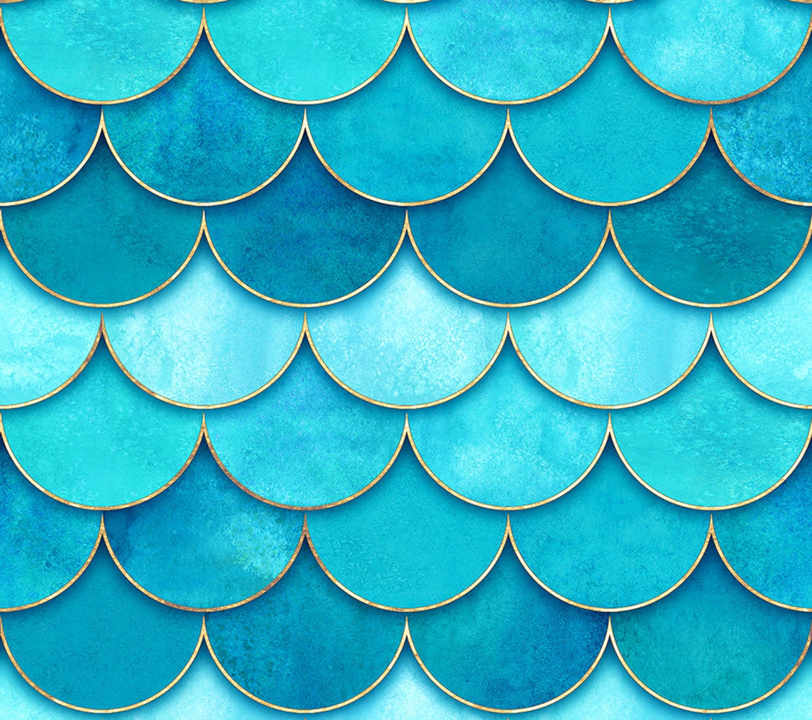 6 Gorgeous Mermaid Scales Patterns Tumbler Template Design for | Etsy