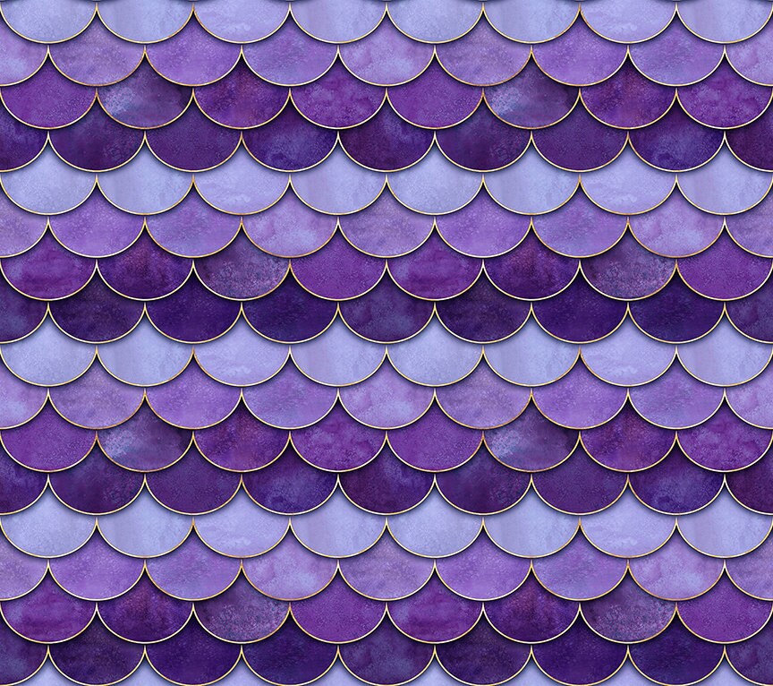 6 Gorgeous Mermaid Scales Patterns Tumbler Template Design for | Etsy