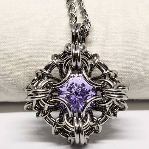 Chain Maille Tutorial Trizantine Bracelet - Etsy