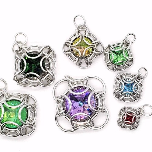 Chain Maille Tutorial Trizantine Bracelet - Etsy