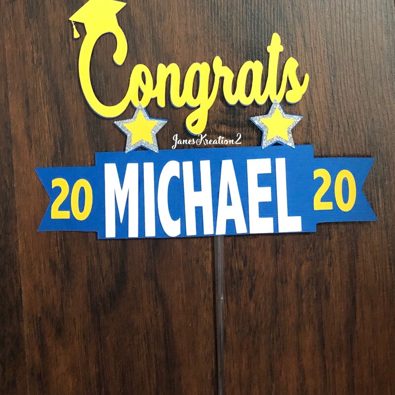 2020 Cake Topper - Etsy
