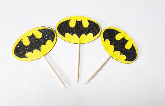 Bat Party Cupcake Toppers Bat Birthday Party Bat Party | Etsy