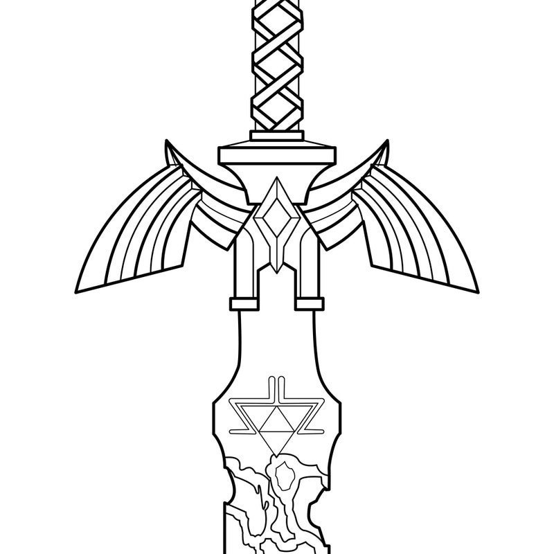 Master Sword - Etsy