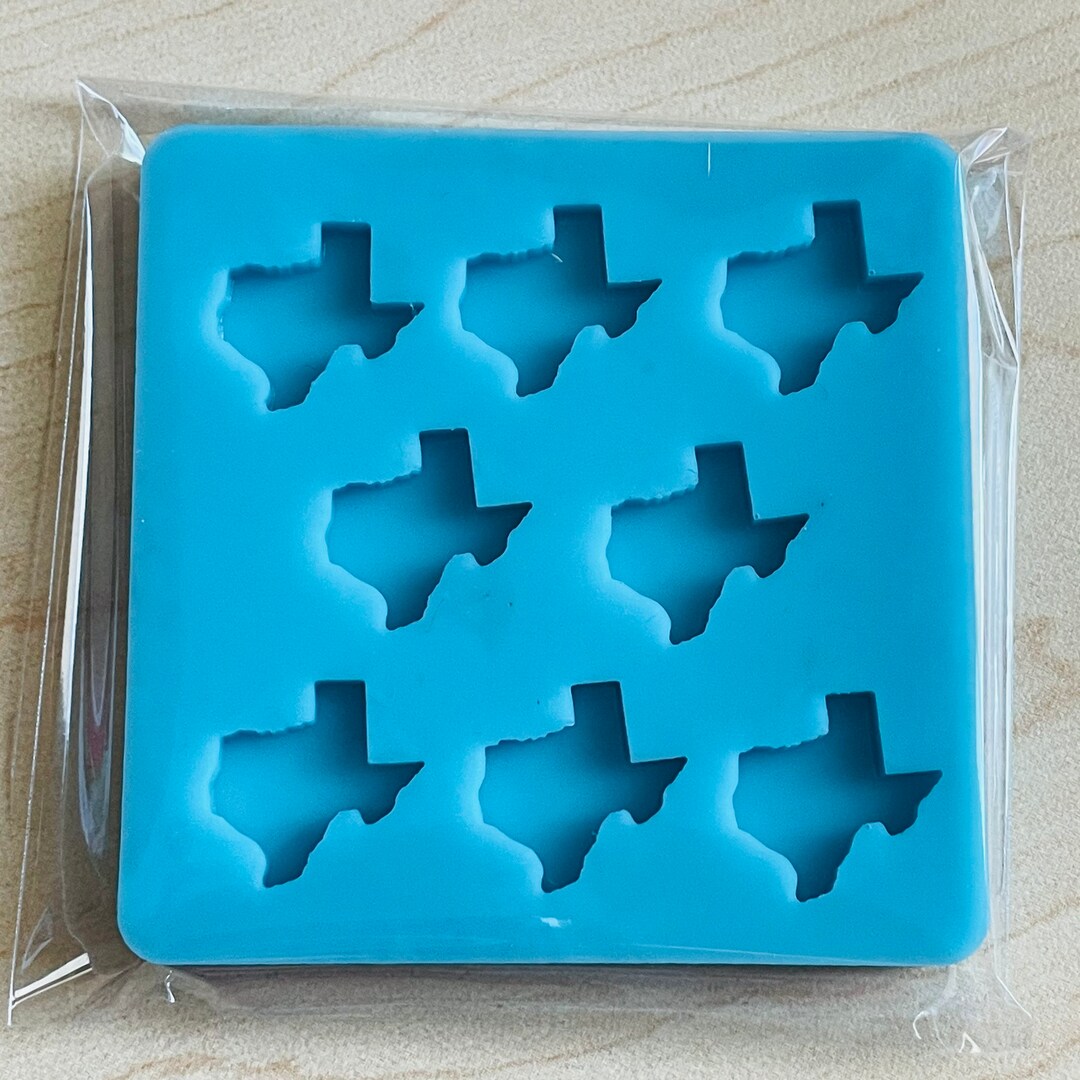 Texas Earring Mold 15mm Earring Stud Mold Mold for Epoxy Resin DIY ...