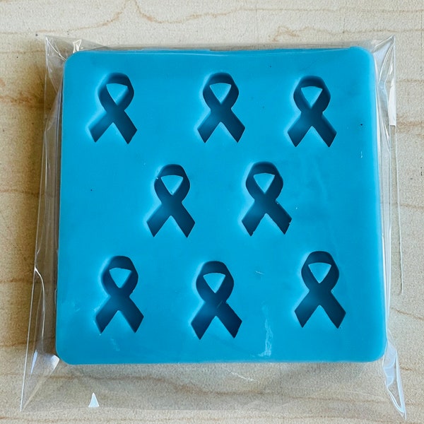 Ribbon Awareness Resin Molds - Etsy