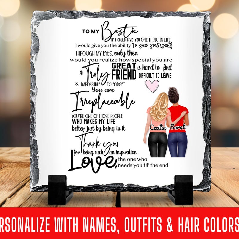 Friendship Plaque - Etsy