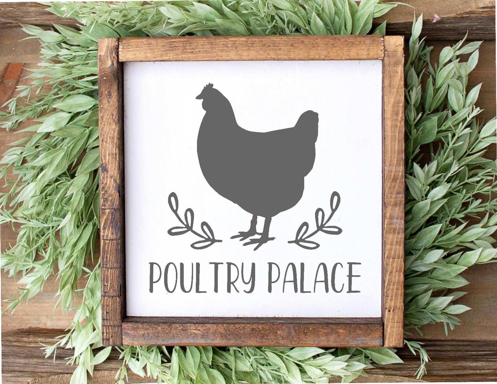 Chicken SVG Chicken Sign SVG Poultry Farmhouse Farm Hen - Etsy