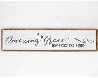 Grace Stencil by Studior12 Craft Simple Christian Hymn Gift Inspiration ...